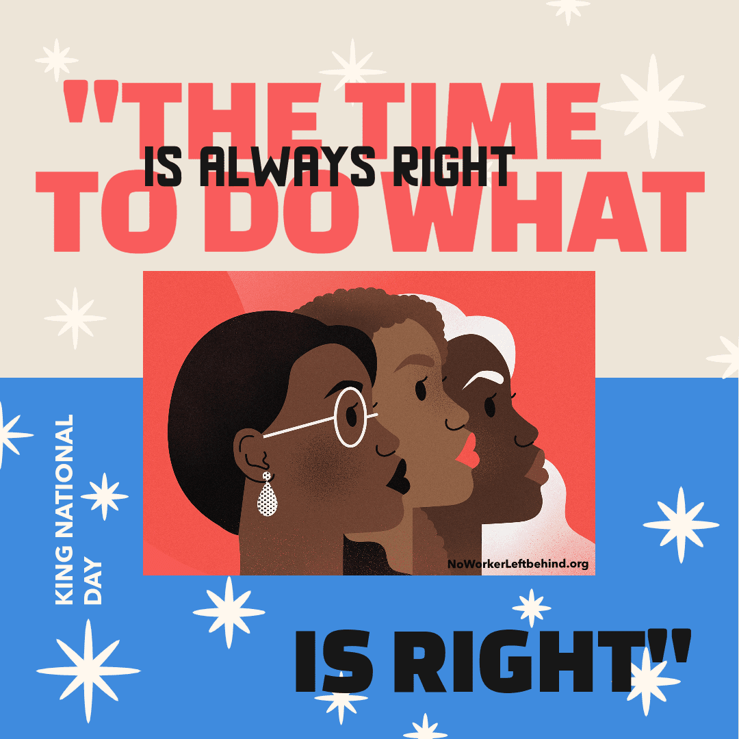 What can the No Worker Left Behind movement learn from Martin Luther ...